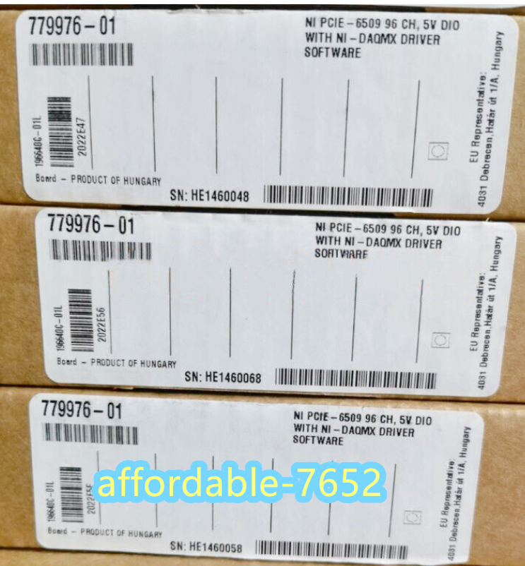 NI PCIE-6509 779976-01 Digital I/O boards PCIE-6509 Brand New fast ...