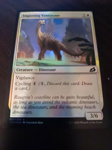 MTG Ikoria Imposing Vantasaur 017/274 Foil | eBay