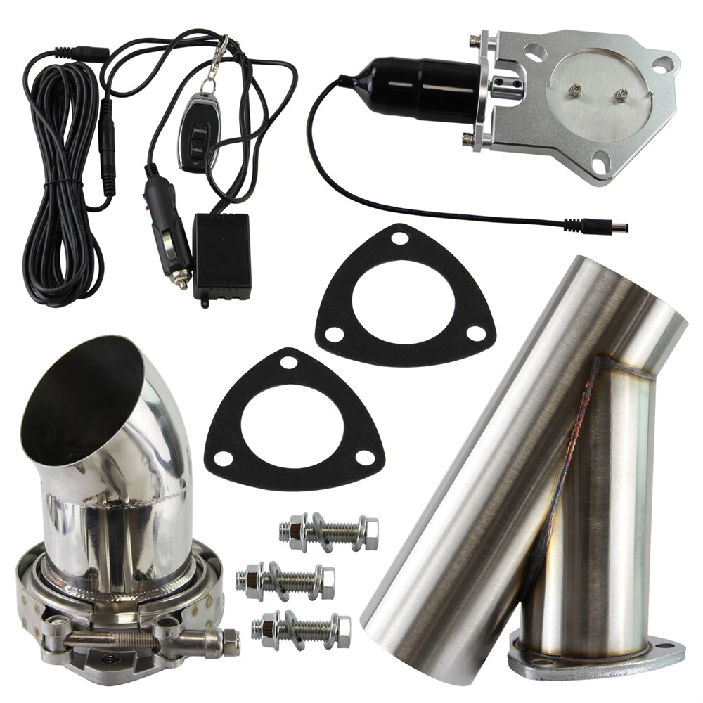 JEGS 555-30830K: Electric Exhaust Cutout Kit Fits 1/2