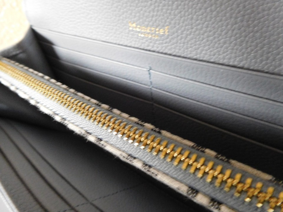 New Moncrief London Tillie Women Large Luxury Italian Leather Wallet ...