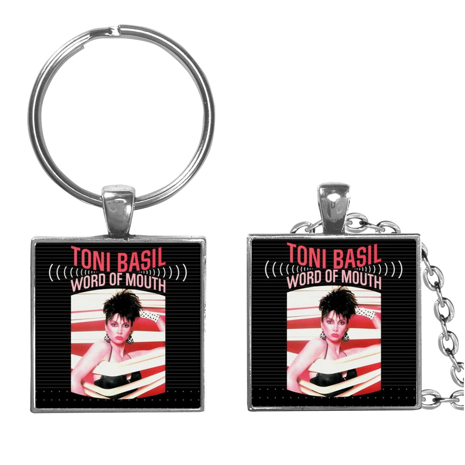 Toni Basil Word of Mouth Album Cover Image Keychain or Necklace Hey ...