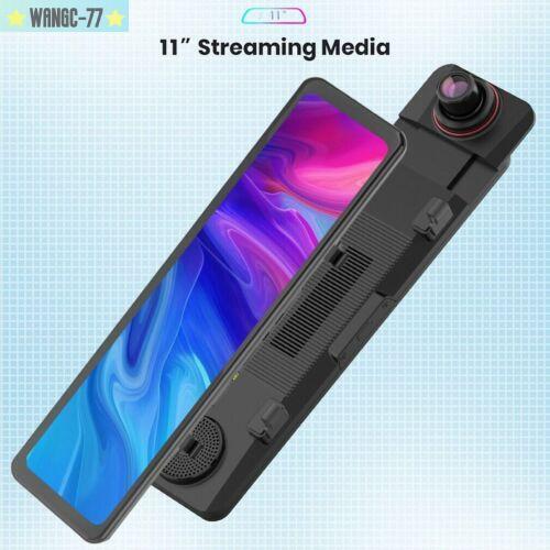 360° Panoramic 4G Car Dash Cam Rearview Mirror Cameras Android 8.1 GPS ...