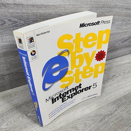 1999 Step By Step Microsoft Internet Expolorer 5 Technology Book Fair ...