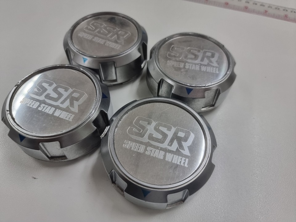 rare jdm vintage ssr speed star center cap wheel 4 pcs. | eBay