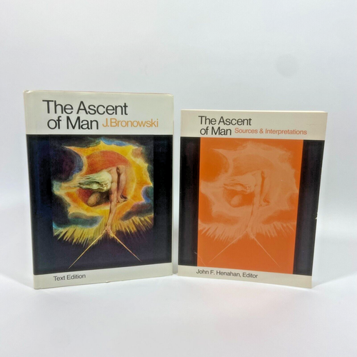 The Ascent of Man J. Bronowski Bundle-HC Text Edition plus PB Sources ...