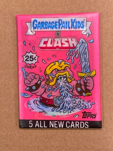 RARE Garbage Pail Kids x Clash of Clans Unopened Wax Pack | eBay