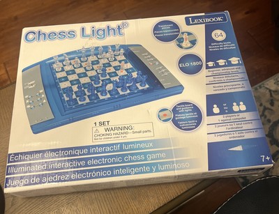 LEXIBOOK LCG3000 Chess Light Electronic Chess Game Touch Sensitive ...