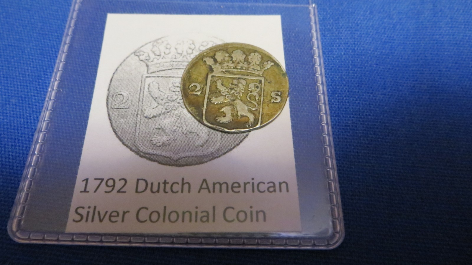 1792 Silver Early American Colonial Coin Before US Minted Coins FREE ...