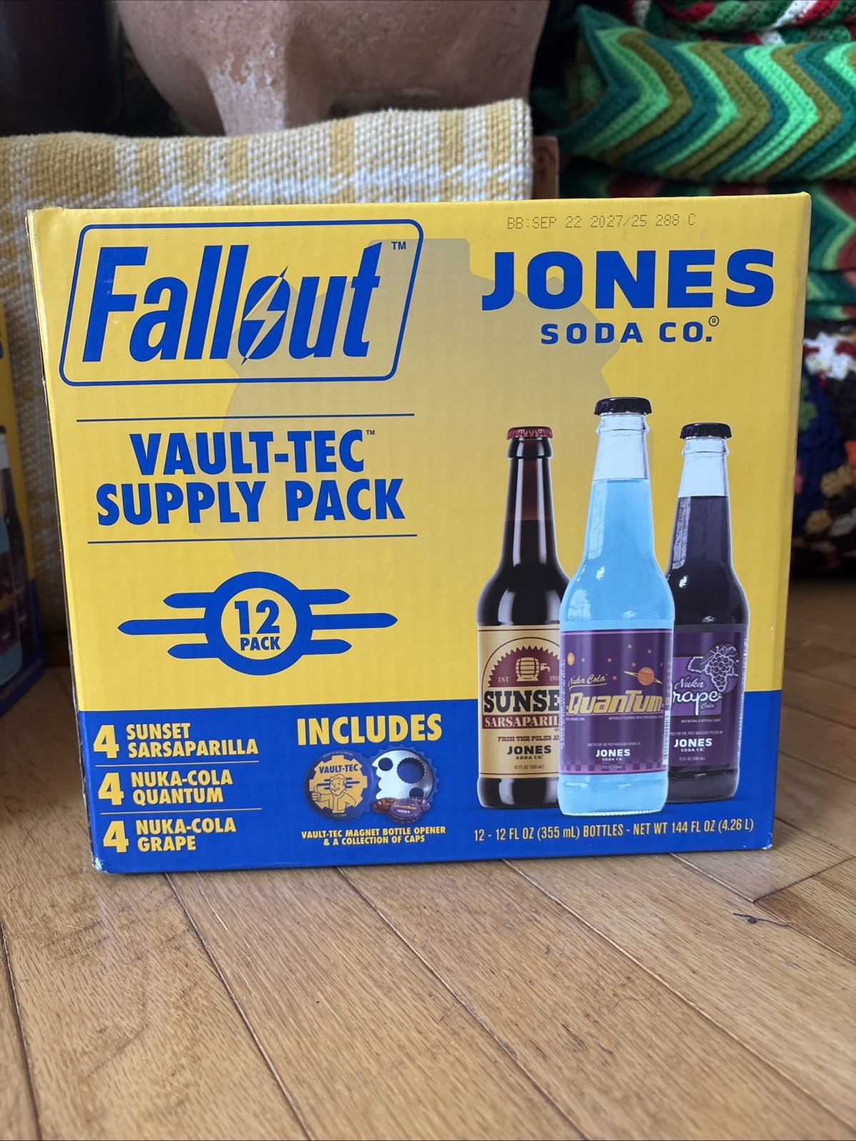 (LIMITED EDITION) Fallout 12oz Jones Soda Vault-Tec Variety 12 Pack ...