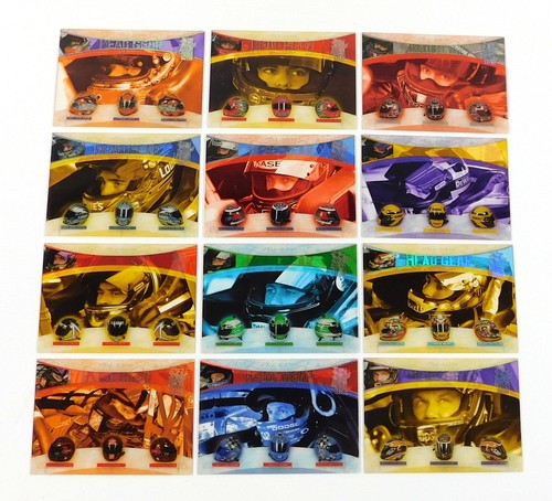 2005 Press Pass VIP Head Gear Transparent NASCAR Racing Parallel Insert ...