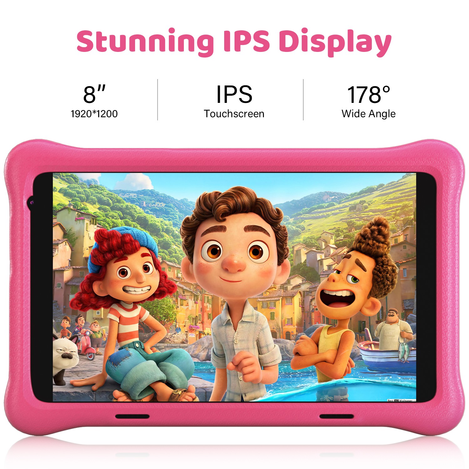 2025 NEW 8'' Android 12 for Kids 3-12, 2GB RAM 32GB ROM Tablet with Shockproof ~ | eBay