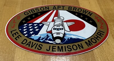 Authentic NASA Space Shuttle STS-47 Mission Patch Sticker NOT A REPRODUCTION | eBay