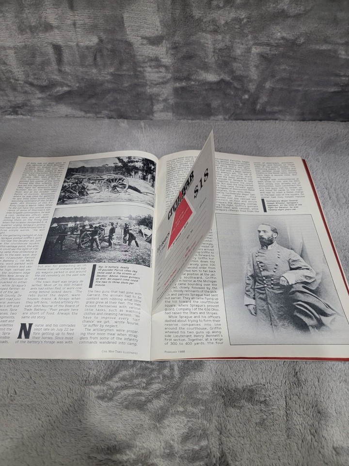 Civil War Times Illustrated Magazine February 1988. | eBay
