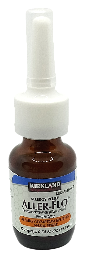 Kirkland Aller-Flo Nasal Spray Fluticasone Flonase Allergy Relief 15 ...