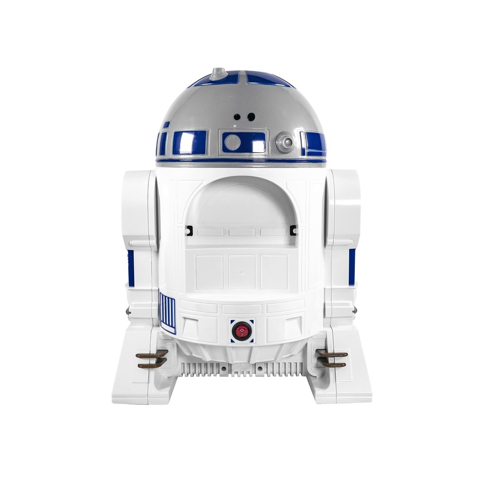Uncanny Brands Star Wars R2D2 Popcorn Maker- Fully Operational Droid ...