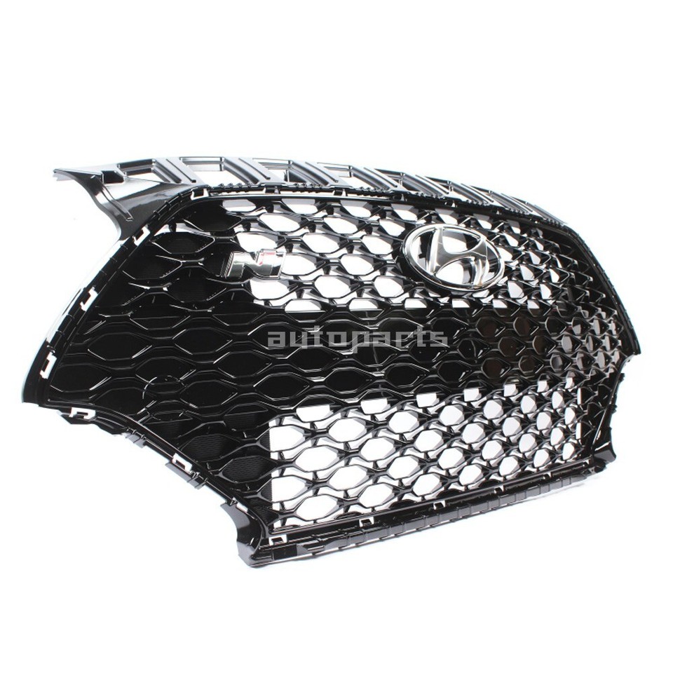 Genuine Front Bumper Grille With Emblem For Hyundai Veloster N Manual ...