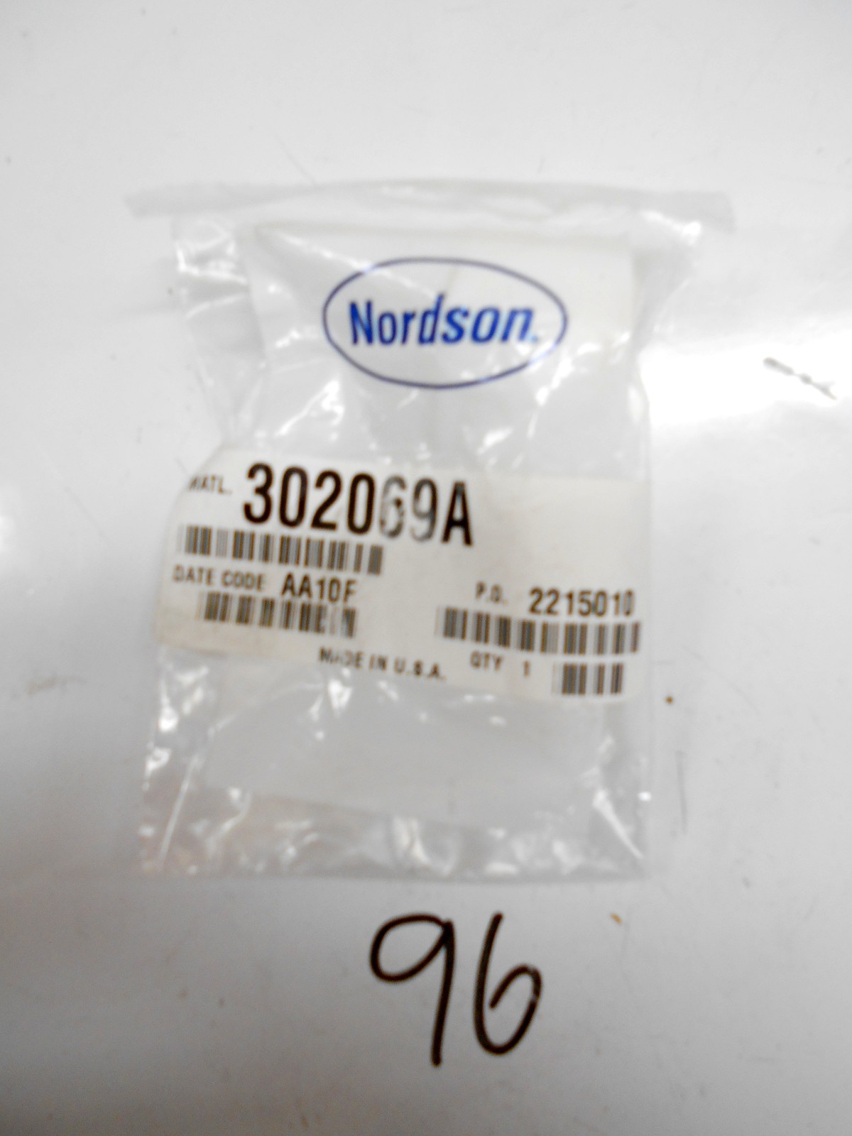 NORDSON POWDER COAT COATING CUP GUN HOSE ADAPTER PACKAGE 302069A 302069 ...