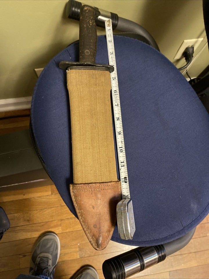 World War I Bolo Fighting Knife US MOD 1917 Plumb St Louis 1918 ...