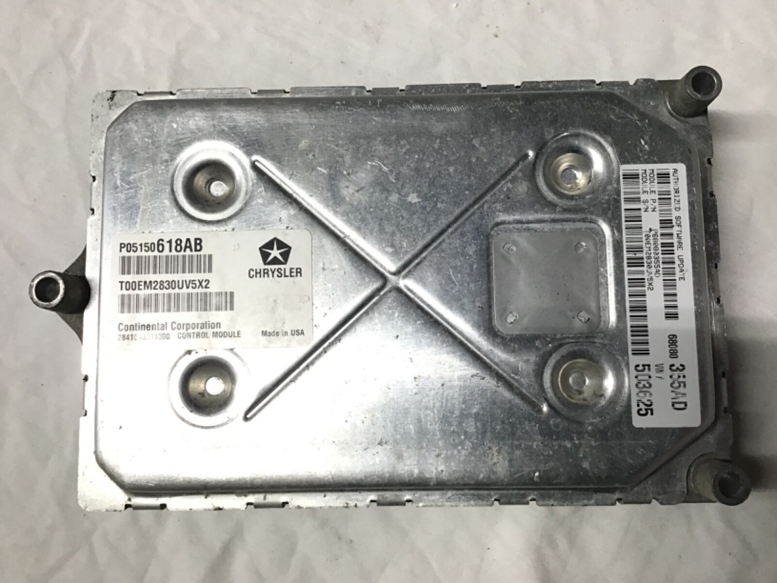 2011 Dodge Journey 3.6 ECU engine computer part # P68080355AD | eBay