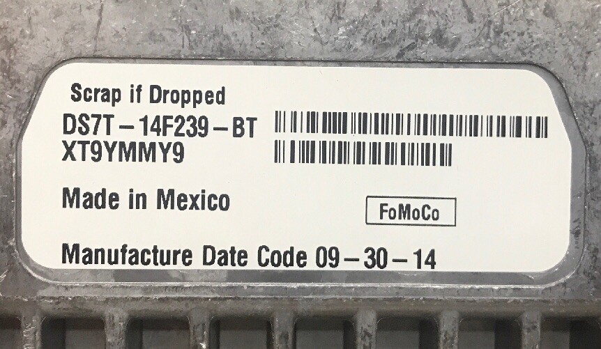 13-16 Ford Fusion SYNC 2 APIM MODULE MyFord W/ Nav EA5T-14D212-DA DS7T ...