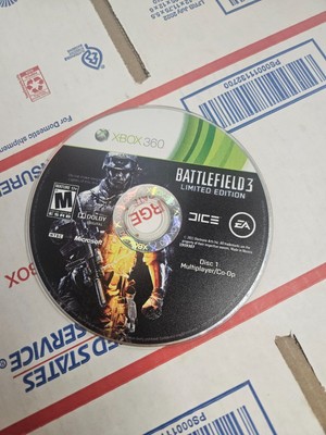 Battlefield 3 -- Limited Edition Disk 1 (Microsoft Xbox 360, 2011 ...