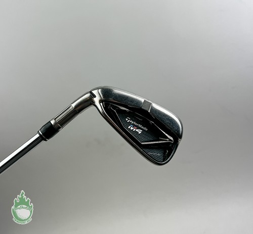 Used Left Handed TaylorMade M4 7 Iron KBS MAX 85g Stiff Flex Steel Golf ...