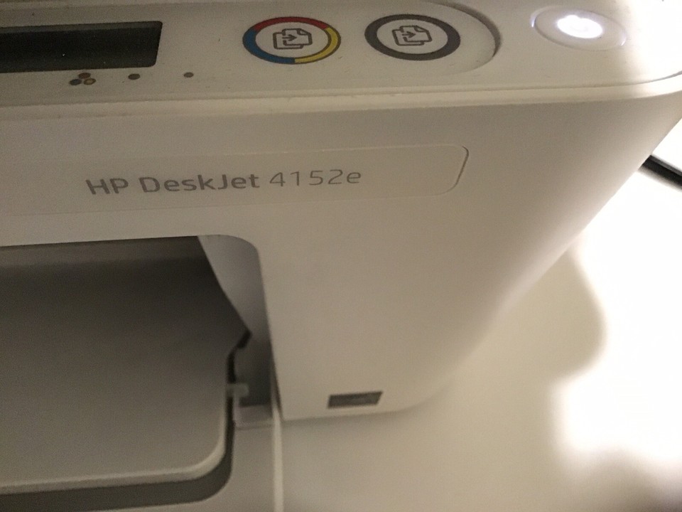 HP DeskJet 4152e ALL-IN-ONE Wireless Color Inkjet Printer | eBay