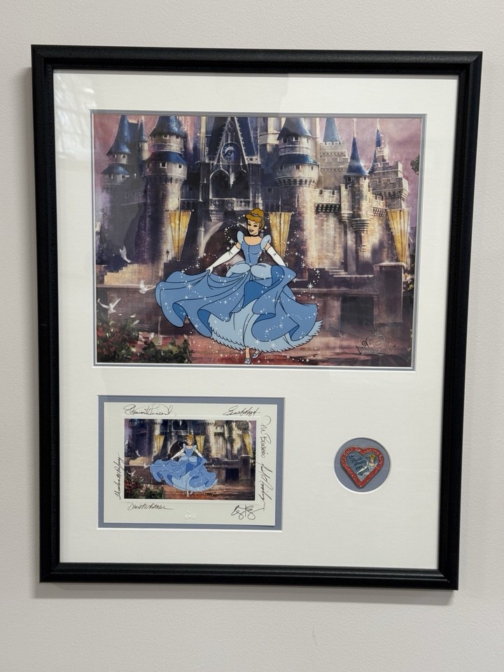 Cinderella's Her Castle Awaits 2006 - Disney's Animation Gallery Cel ...