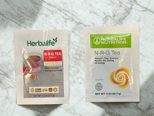 Herbalife NRG Tea Select: Passionfruit Hibiscus Or Original NRG - 10 ...
