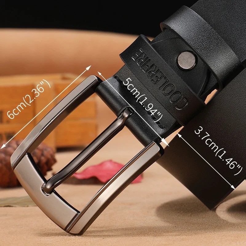 Men High Quality Genuine Leather Belt Luxury Designer Belts Men Cowskin ...