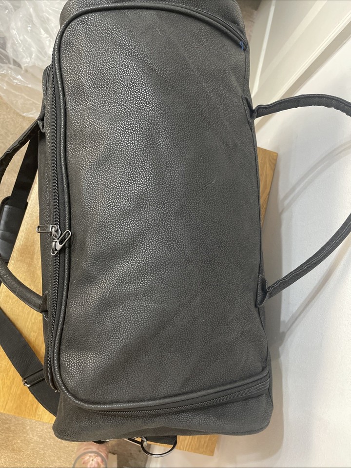 Linea Unisex Rome Holdall / Weekend Bag Black | eBay