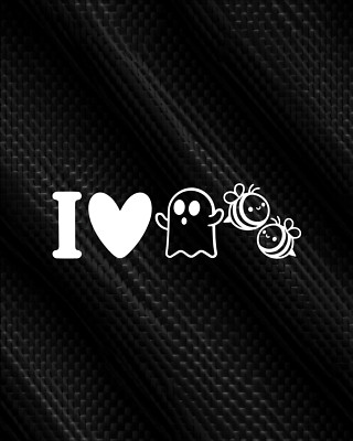 I Love Boo Bees, Decal, sticker, funny Truck | eBay