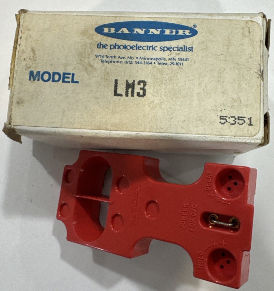 NEW BANNER ENGINEERING LOGIC MODULE LM3 | eBay