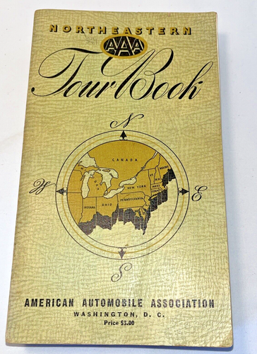 Vintage AAA Tour Book Northeastern States & Canada 1941 WWII Era Maps ...