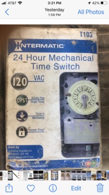 intermac T103 24 hour mechanical timer | eBay