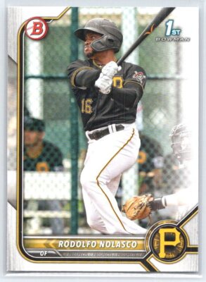 2022 Bowman Rodolfo Nolasco #BP-69 FBC Prospects Pittsburgh Pirates | eBay