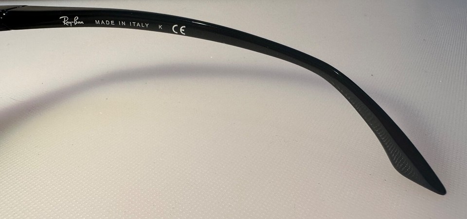 NEW Ray Ban Unisex Wrap Around Acetate Sunglasses Italy 4080 W/Case | eBay
