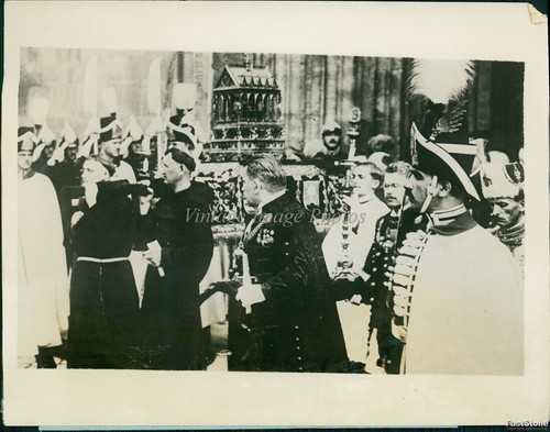 1927 Embalmed Hand Of St Stephen Of Hungary In Procession Religion 6X8 ...