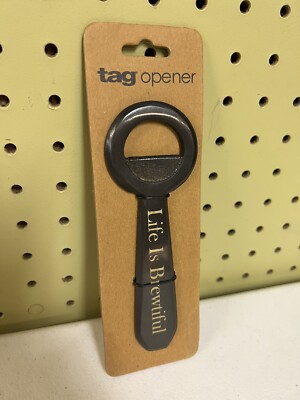 TAG Pocket Bottle Opener “Life is Brewtiful” Beautiful Beer Pub Man ...