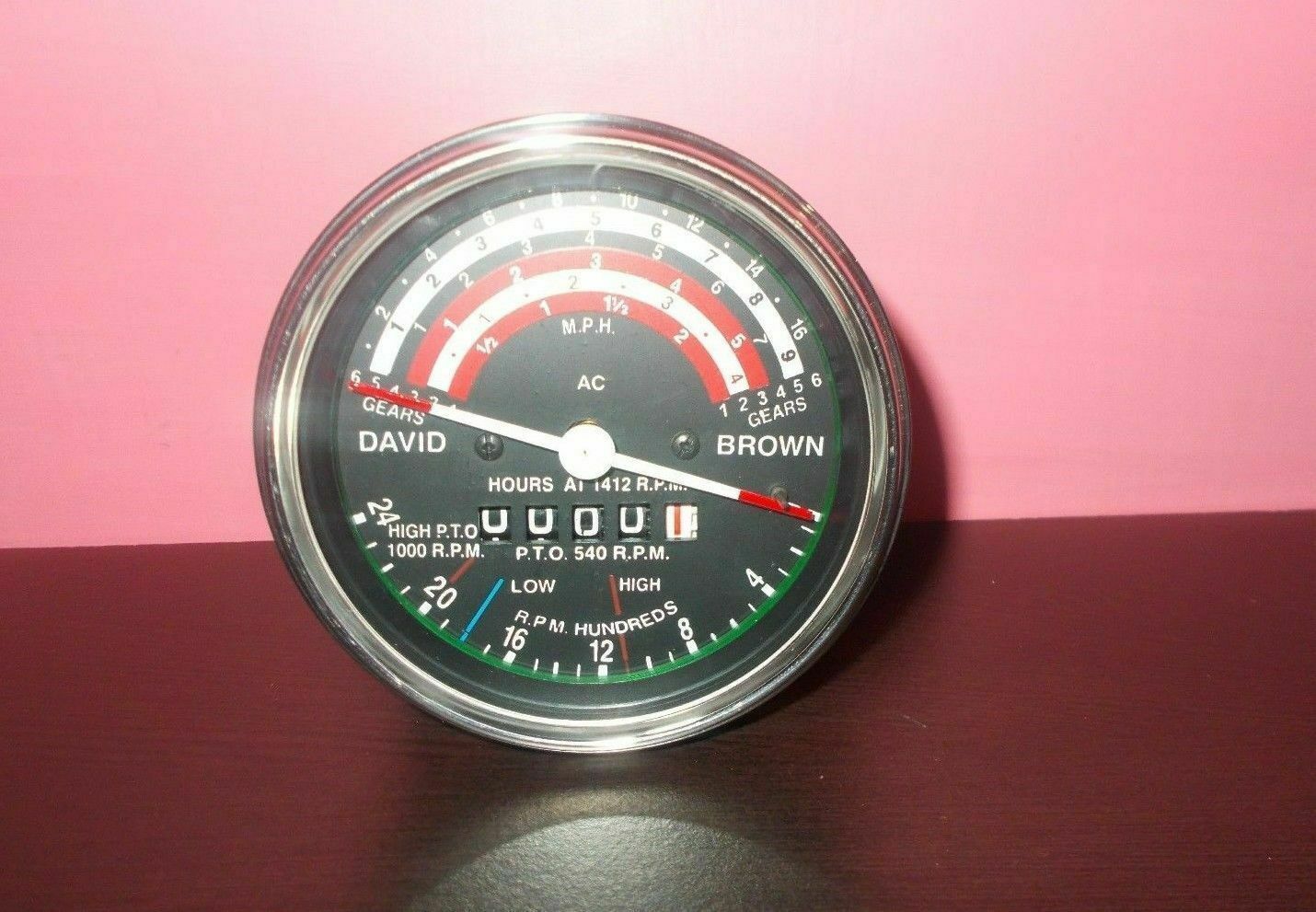 David Brown Tractor Tachometer 880,885,990,995,996,1210,1212 K942232 ...