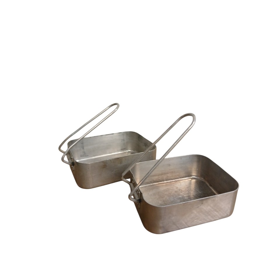 Mess Tins British Army Tin Set Box X35 Cooking Ration Nato Stove Hiking ...