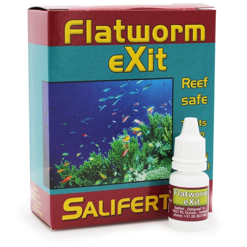 Salifert Flatworm Exit Reef Safe Medication .35oz up to 300G | eBay