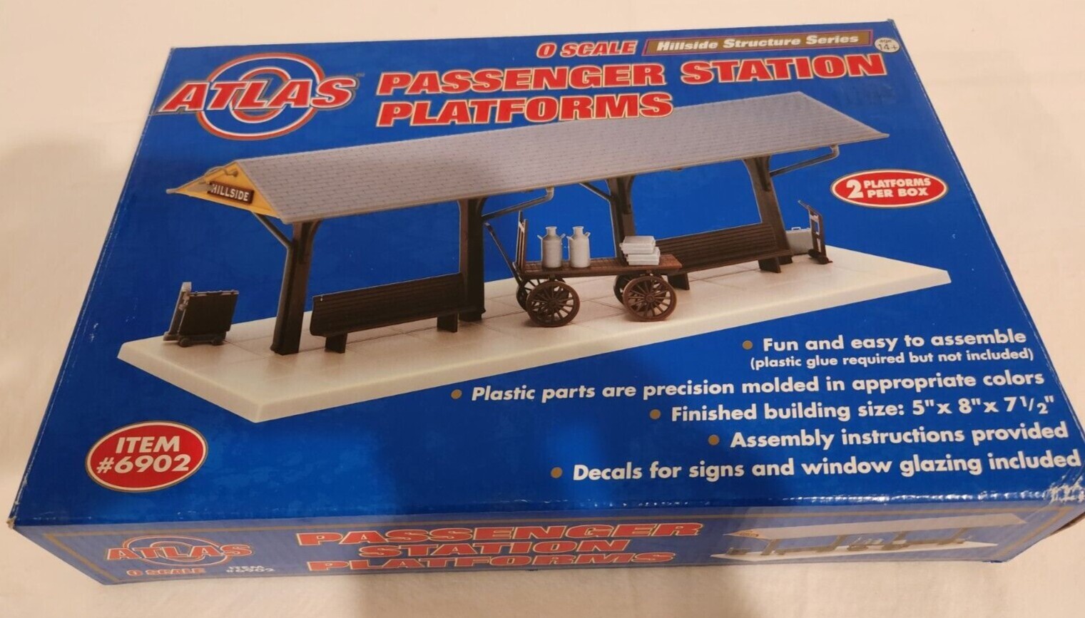 Atlas 6902 O Scale Passenger Station Platform Add-on Kit for sale ...