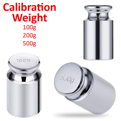 Calibration Weights 100g 200g 500g – Nickel Steel Precision Scale Test ...