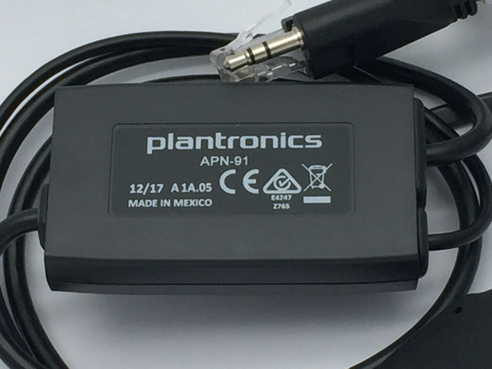 Plantonics 89280-11 APN-91 NEC EHS Electronic Hook Switch Cable ...