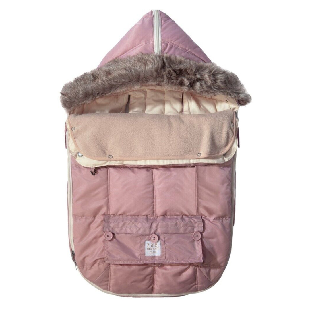 7AM Baby's Pink Igloo Convertible Footmuff #LS500 6-18m NWT | eBay