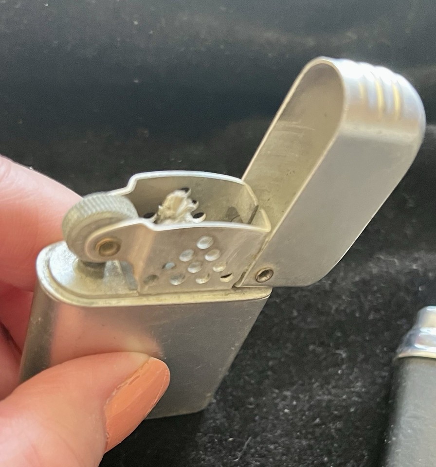 Bundled 3 Lighters Nimrod Commander Pipe Ronson Sport Storm Master AAA ...