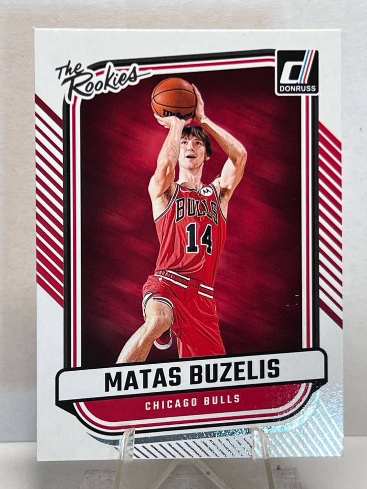 Matas Buzelis (2 card lot) Chicago Bulls Inserts Rookie | eBay