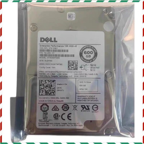 4HGTJ ST600MP0005 NEW Dell ENTERPRISE 600GB 15K SAS 2.5"12G HDD Hard ...