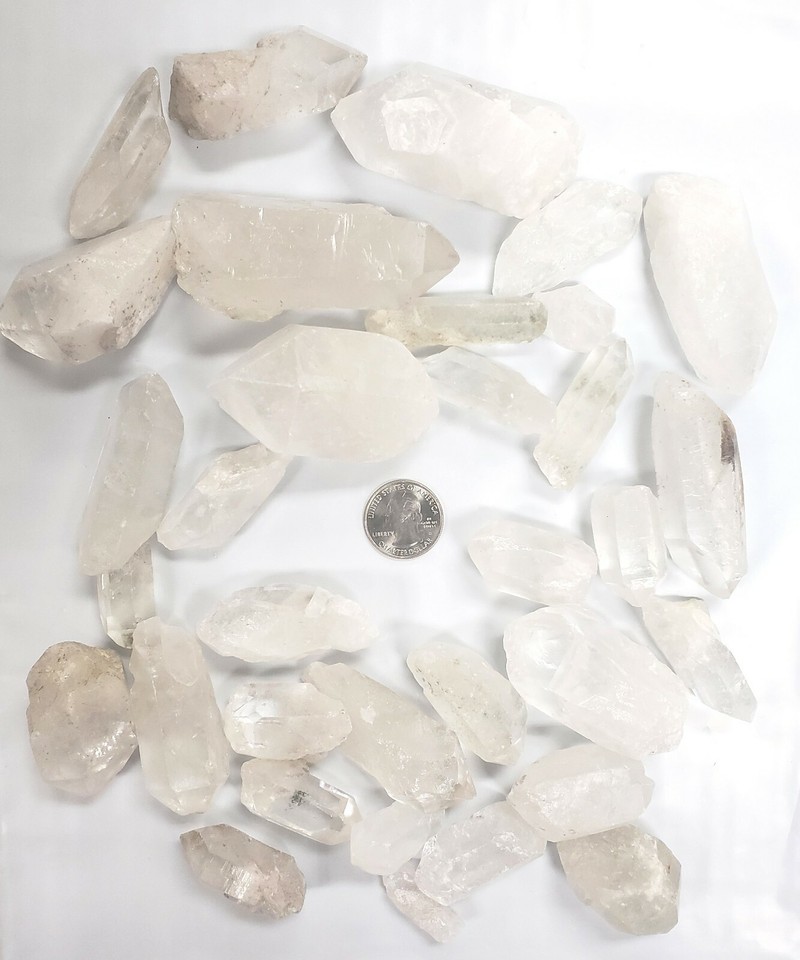 Quartz Crystal Bulk 1 LB - 2 LBS - Wholesale Quartz Crystal Points | eBay